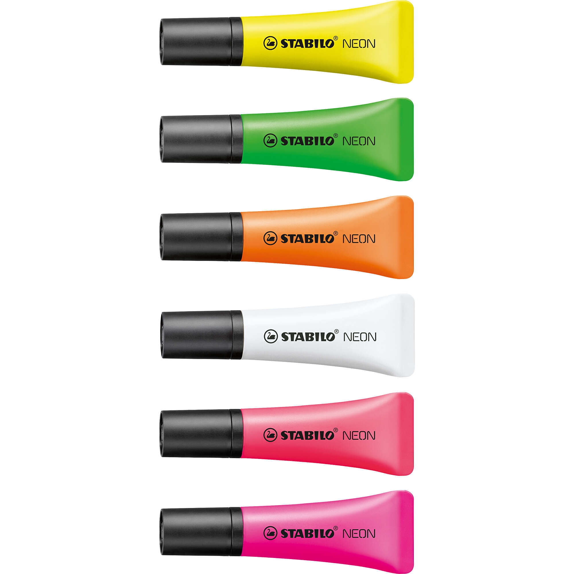 STABILO NEON Leuchtmarkierer (orange, Kunststoff, 15g) als Werbeartikel ...