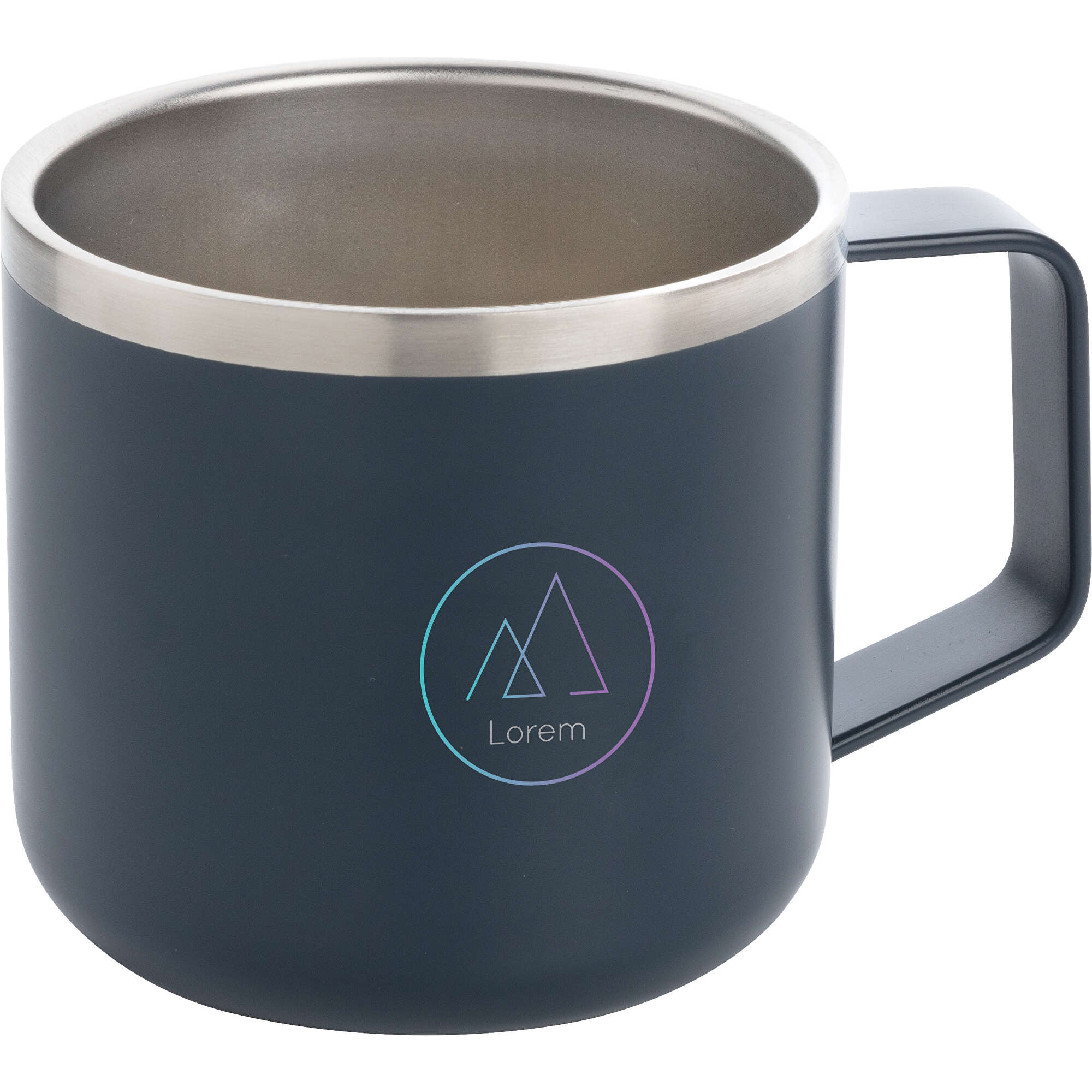 Stainless-Steel Camping-Tasse (350 ml, blau, Edelstahl, 168g) als ...