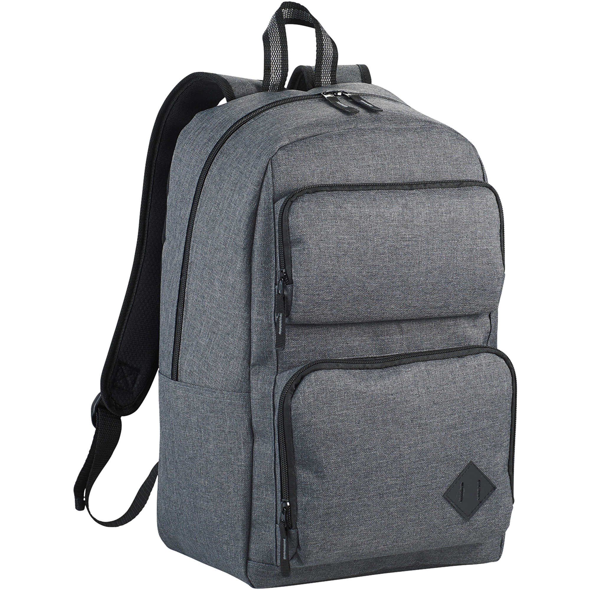 Graphite Deluxe 15" Laptop-Rucksack 20L (heather grau, 600D Polyester ...
