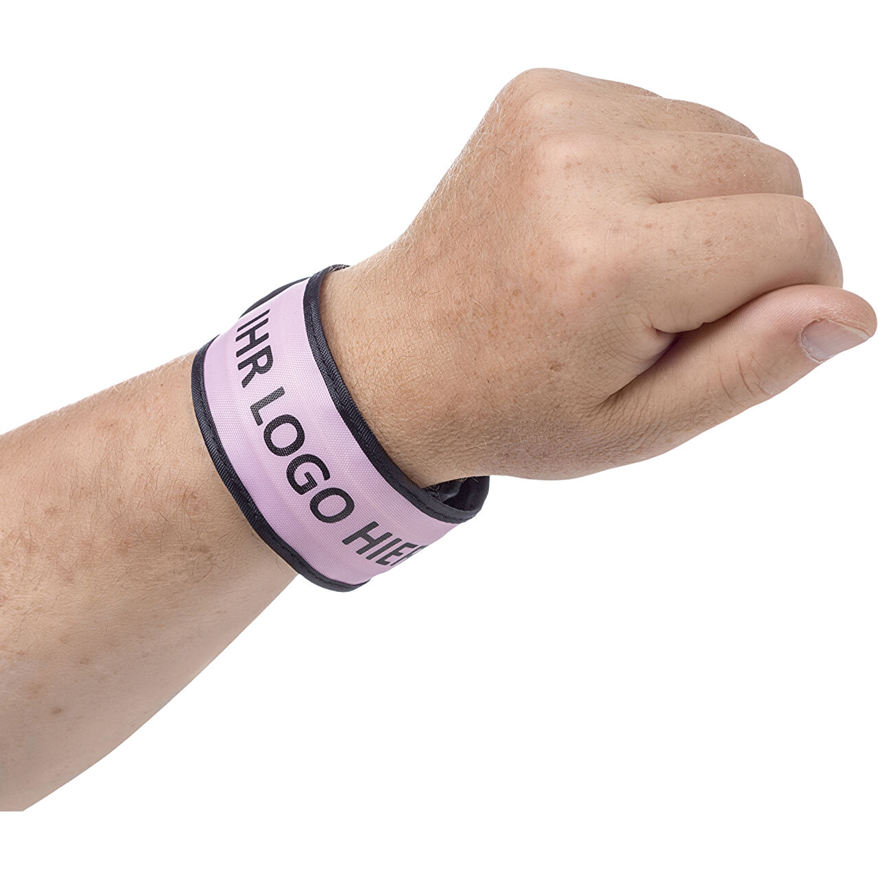 PROMO EFFECTS LED Snap band (pink, Polyester/Kunststoff, 31g) als ...