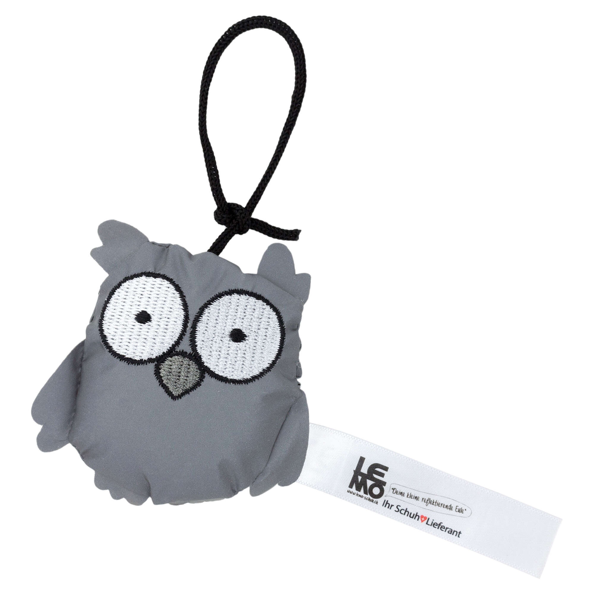 Emma Eule (silber, Lichtreflektierendes Polyester, Polyesterfasern, 6g ...